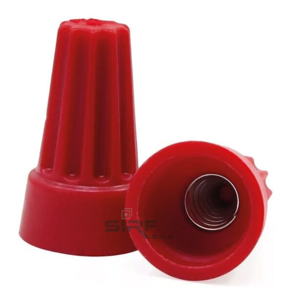 Conector Tipo Resorte Rojo - SIRF SAS